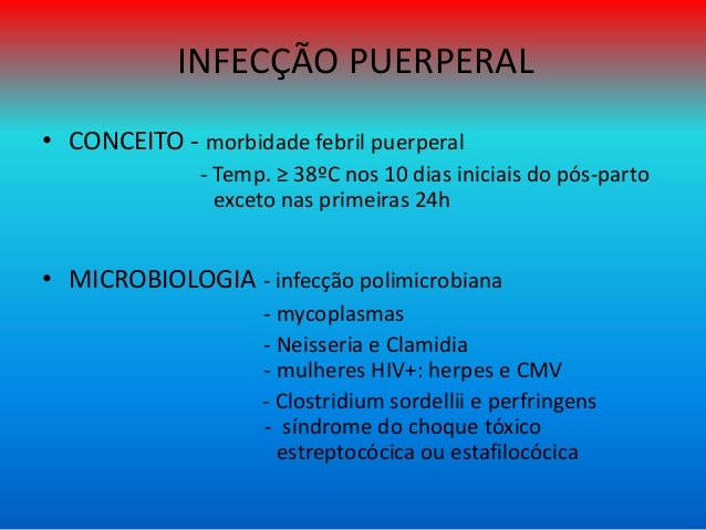 Infecção puerperal