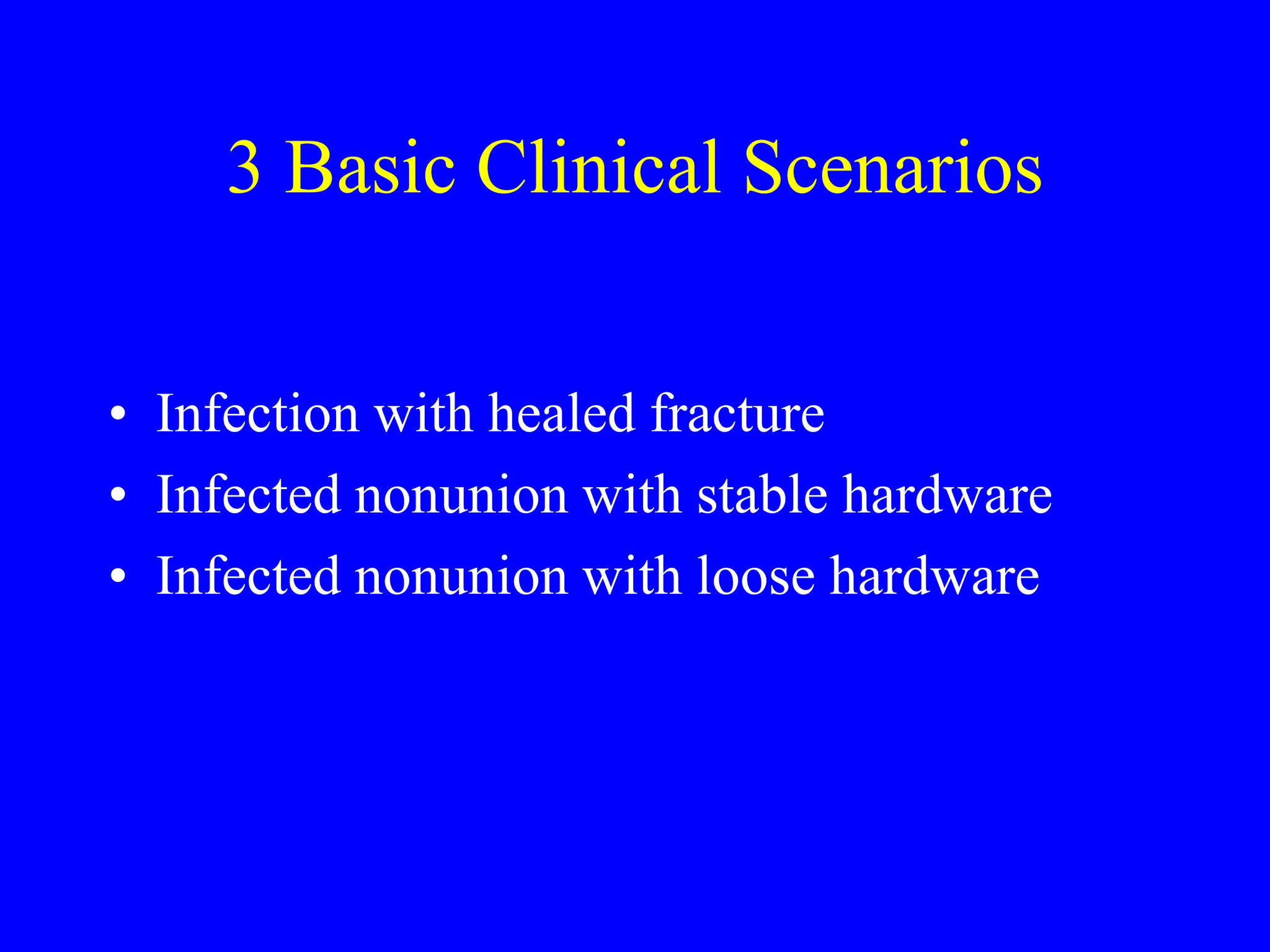 Infected Fractures - Principles, com.ppt