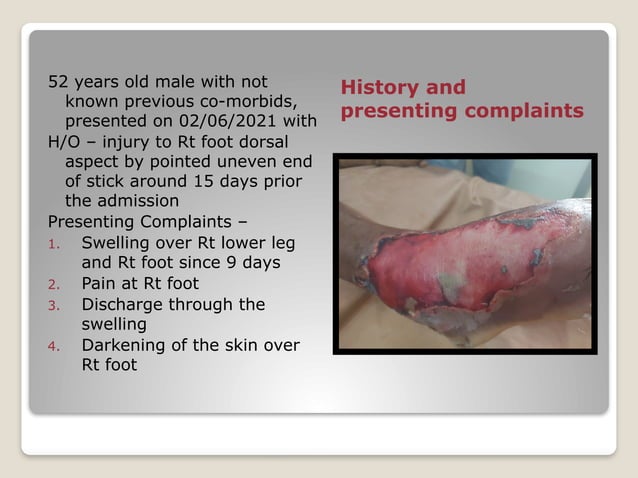 Case of An Infected Wound- Dushta vrana.pptx