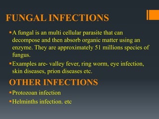 Infection- Msc VI sem Immunology and Toxicology | PPT