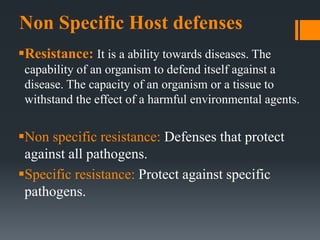 Infection- Msc VI sem Immunology and Toxicology | PPT