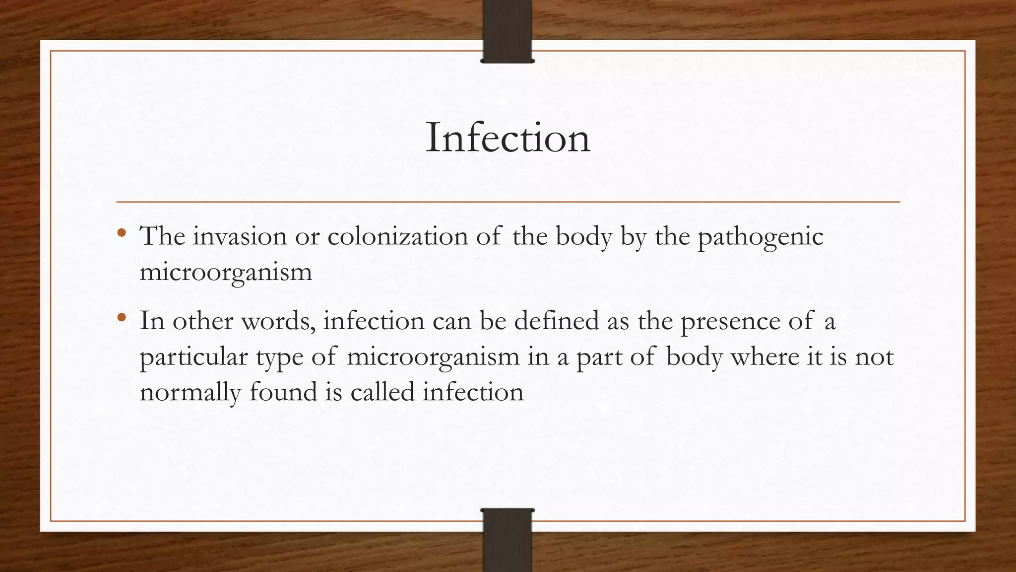Infection | PPT