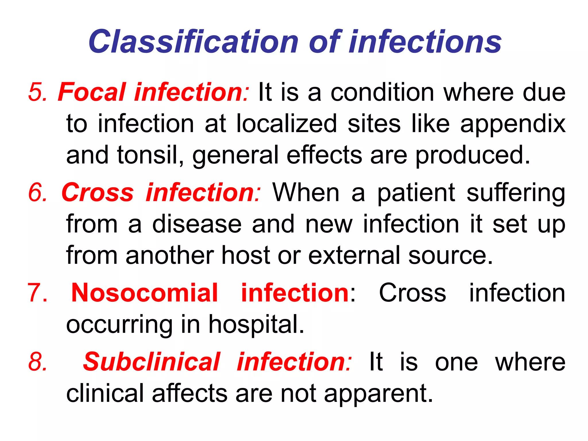 INFECTION.ppt | Infectious Diseases | Diseases and Conditions