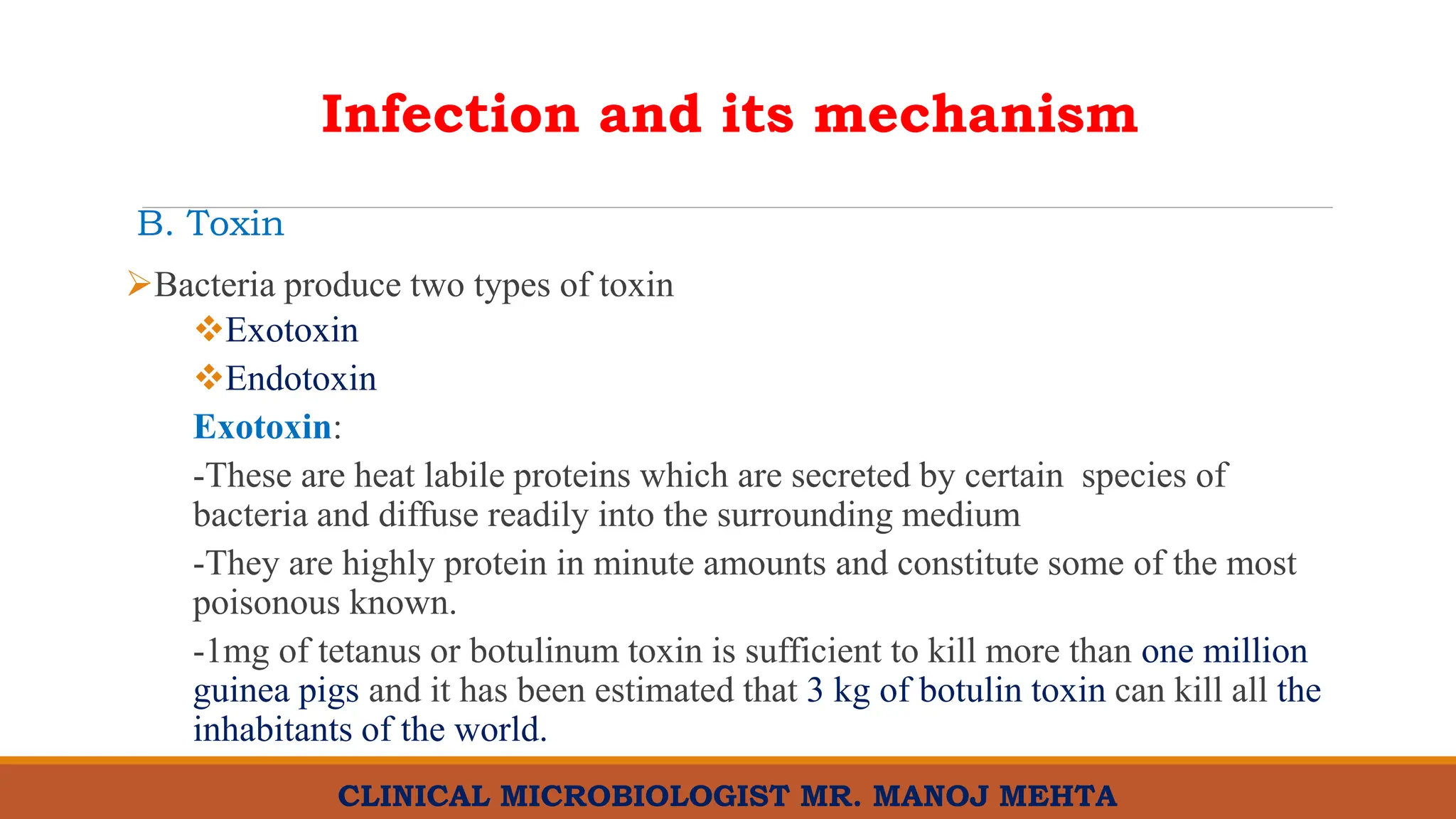 Infection.pptx Manoj Mahato Clinical Micro | PPTX