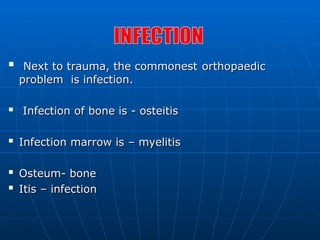 Orthopaedic INFECTION post operative surgical site | PPT
