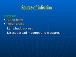 Orthopaedic INFECTION post operative surgical site | PPT