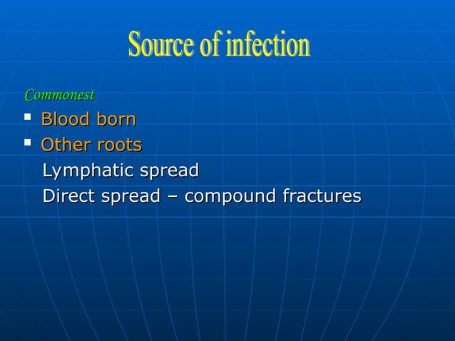 Orthopaedic INFECTION post operative surgical site | PPT | Bone and ...