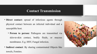 Infections: Types, Sources, Routes and Spread of Infectious diseases.pptx