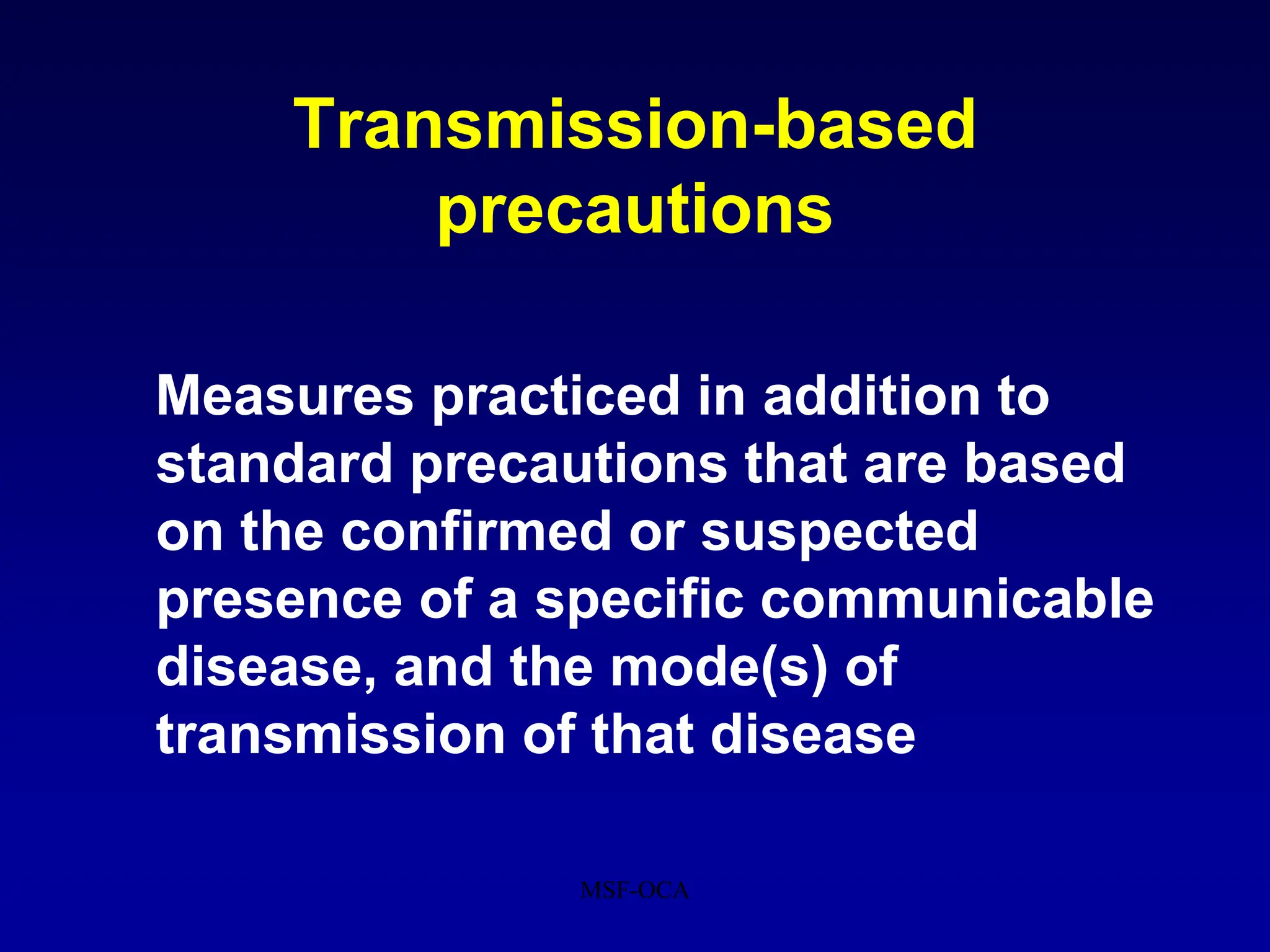 infection-control _ standard precautions and transmission based ...