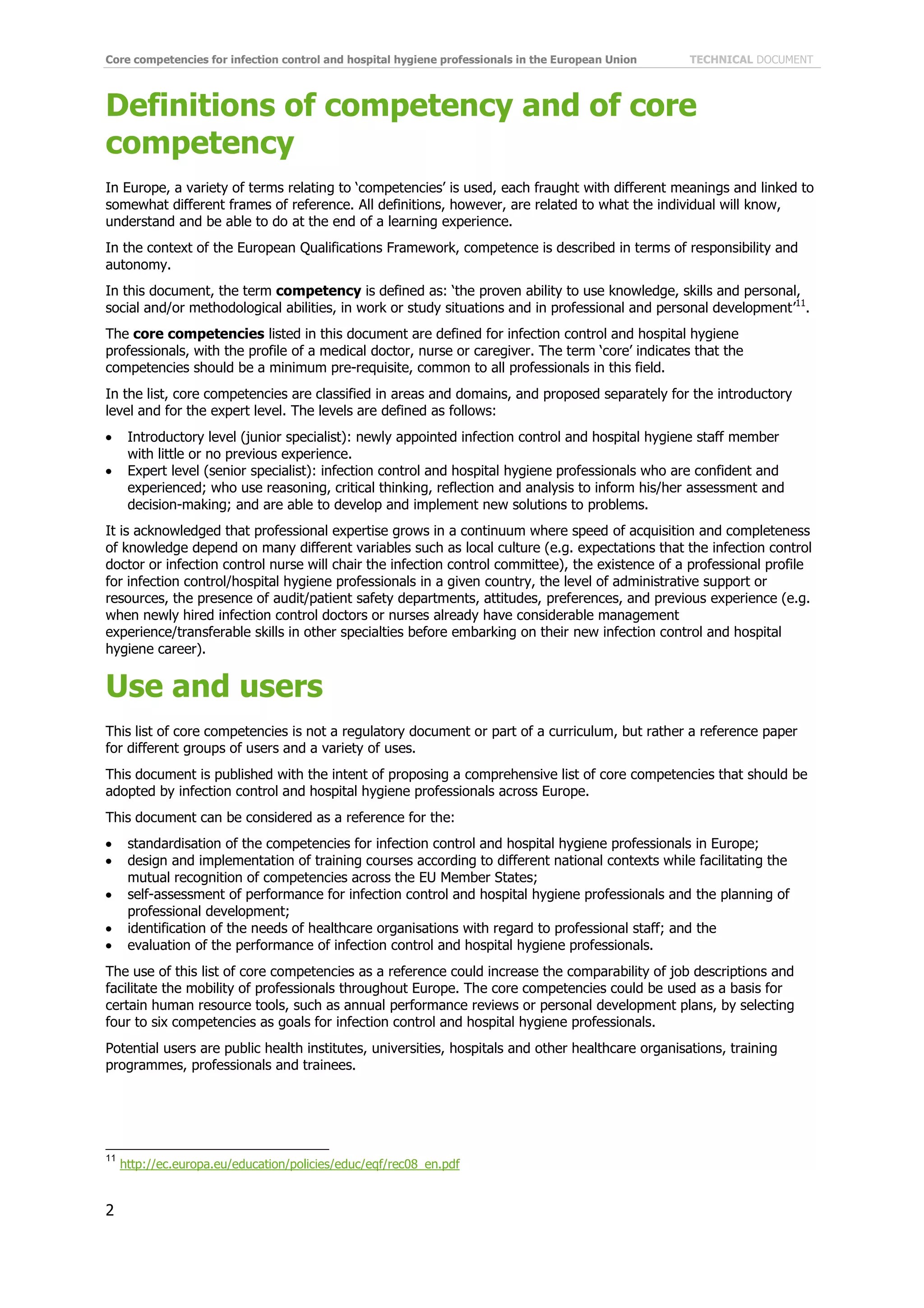 Infection control-core-competencies | PDF