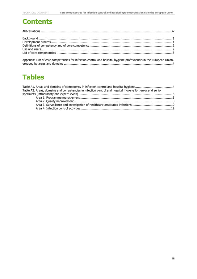 Infection control-core-competencies | PDF