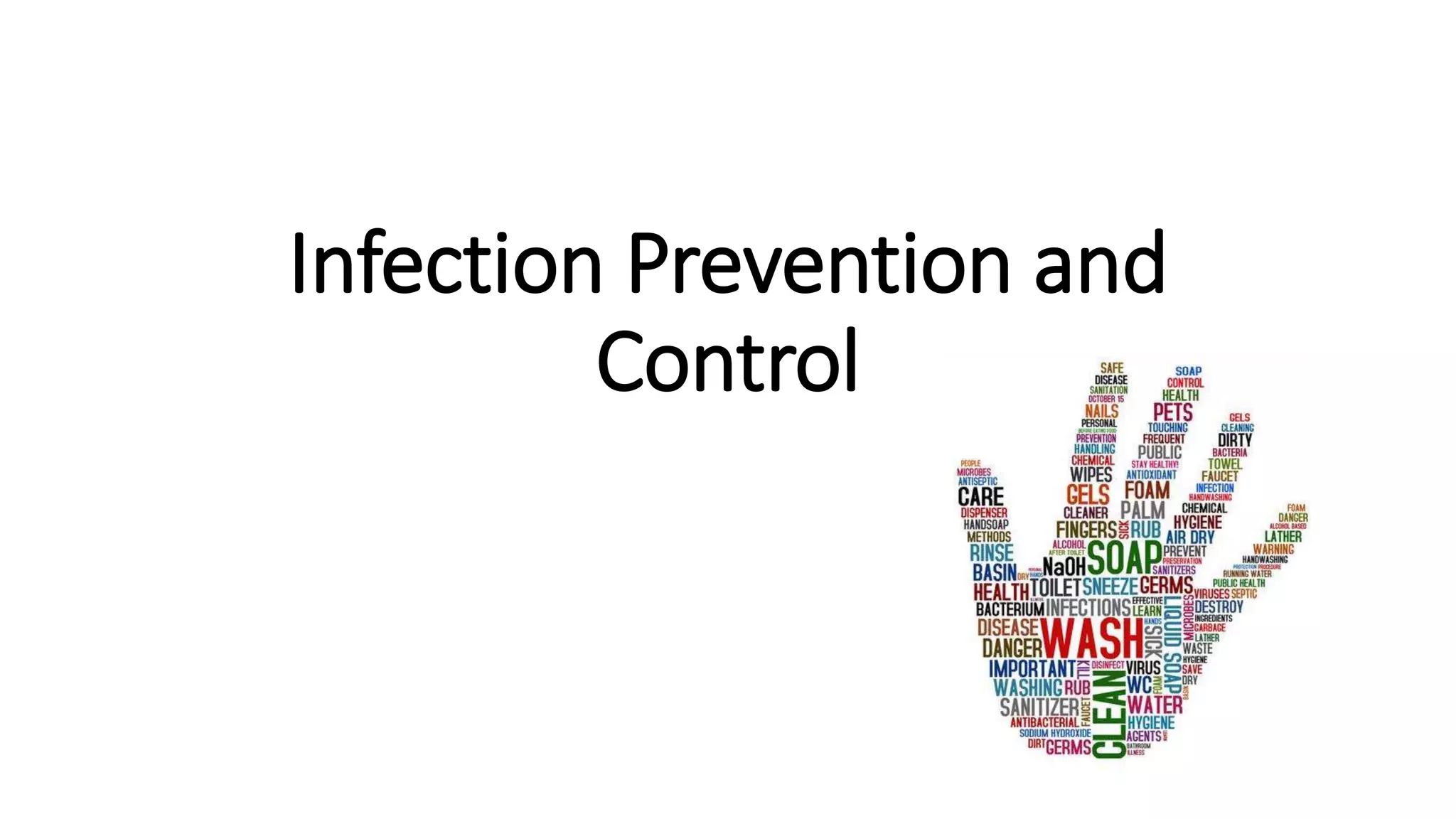 Infection prevention-and-control | PPTX