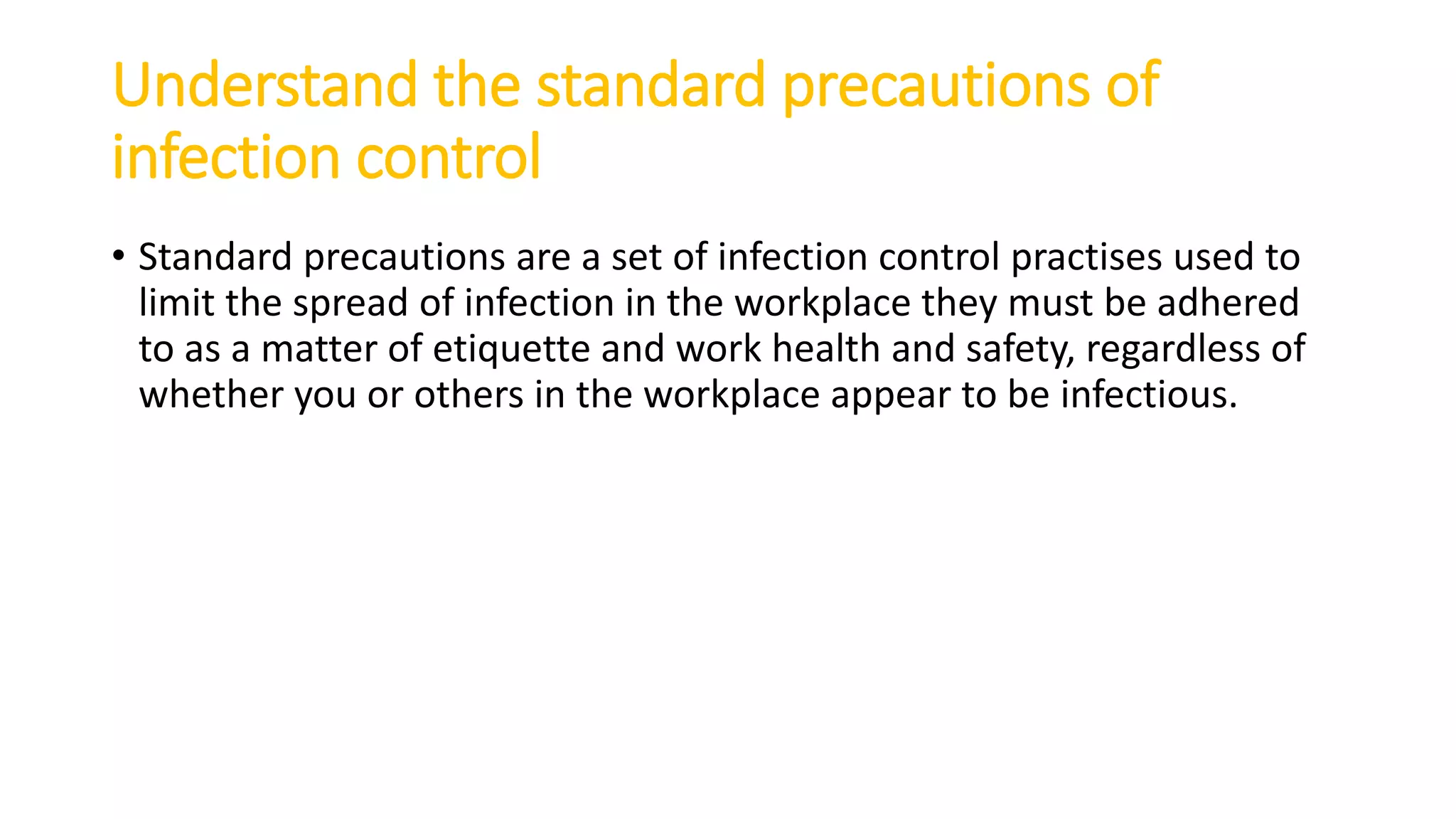 Infection prevention-and-control | PPTX