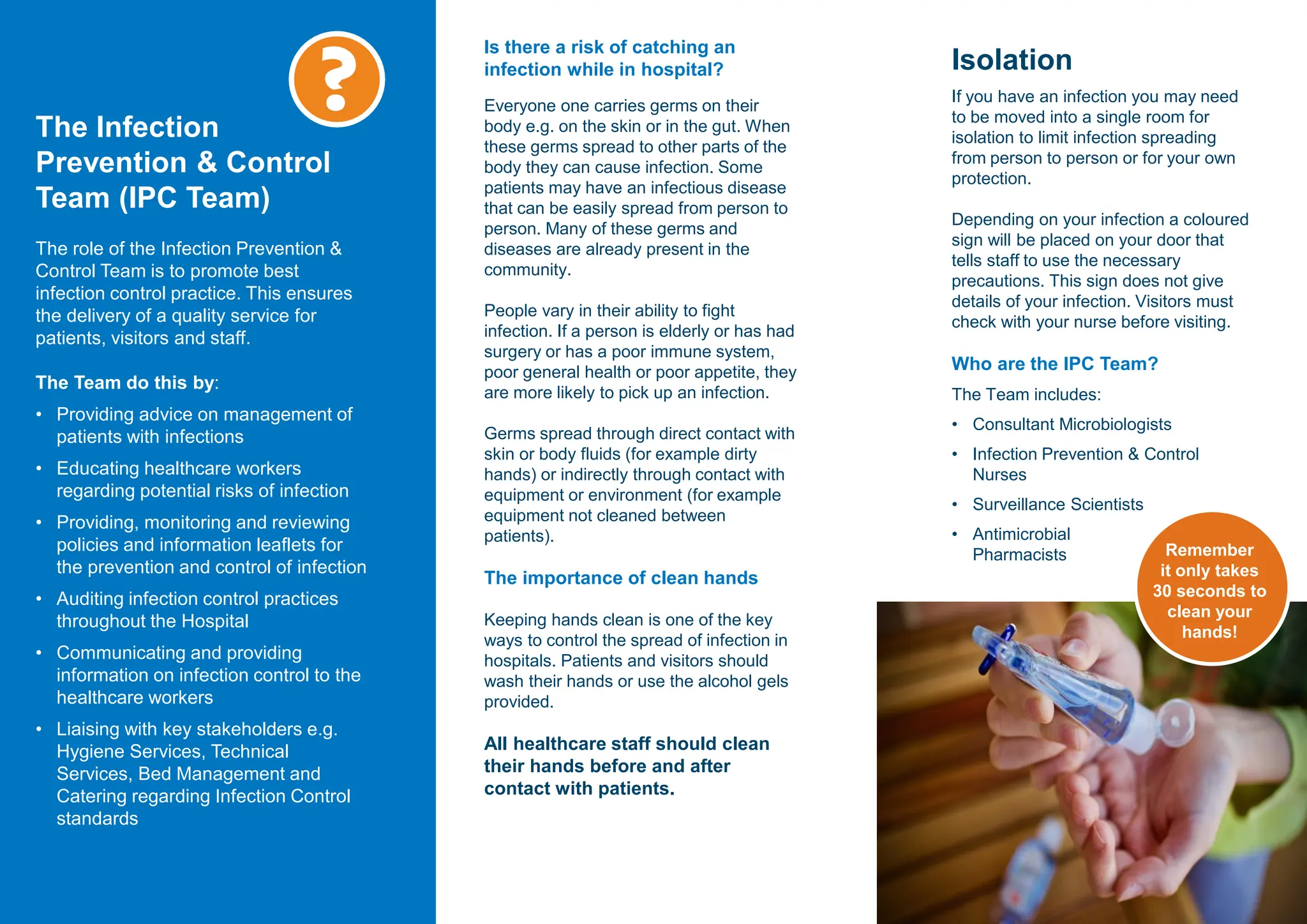 Infection-Prevention-Control-Team.pdf infection | PPT