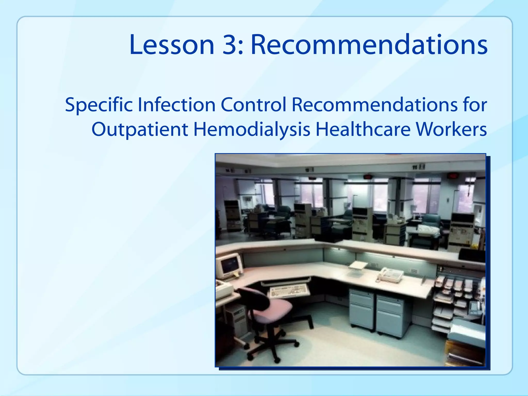 Infection prevention-dialysis-settings | PPT