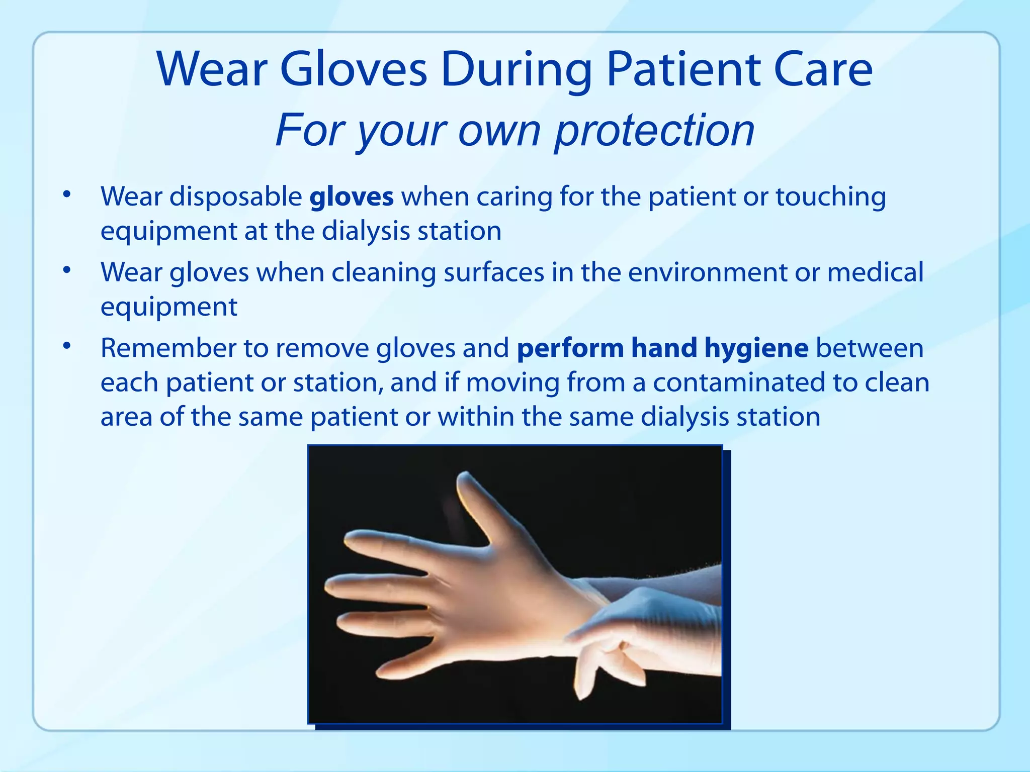 Infection prevention-dialysis-settings | PPT