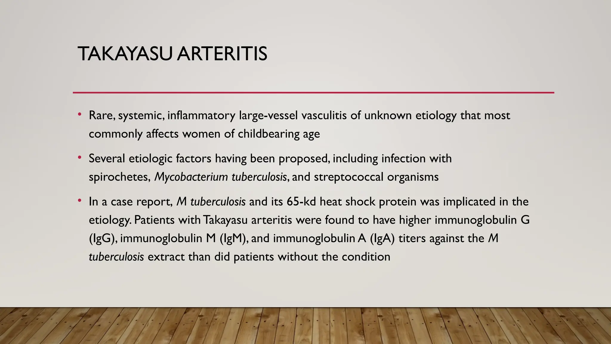 "Infection-Associated Vasculitis: Clinical Insights and Case Based ...