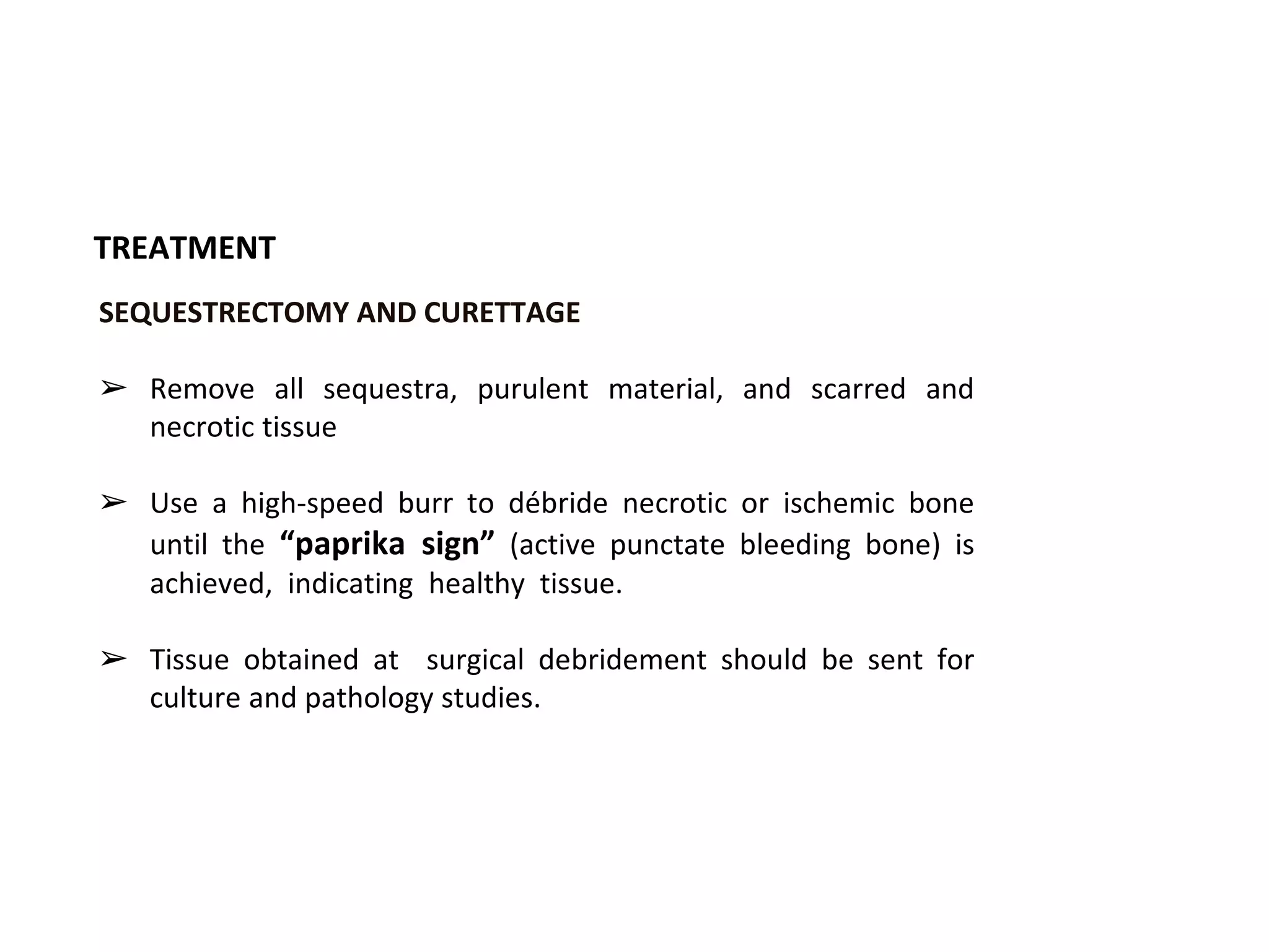 Chronic Osteomyelitis | PPTX