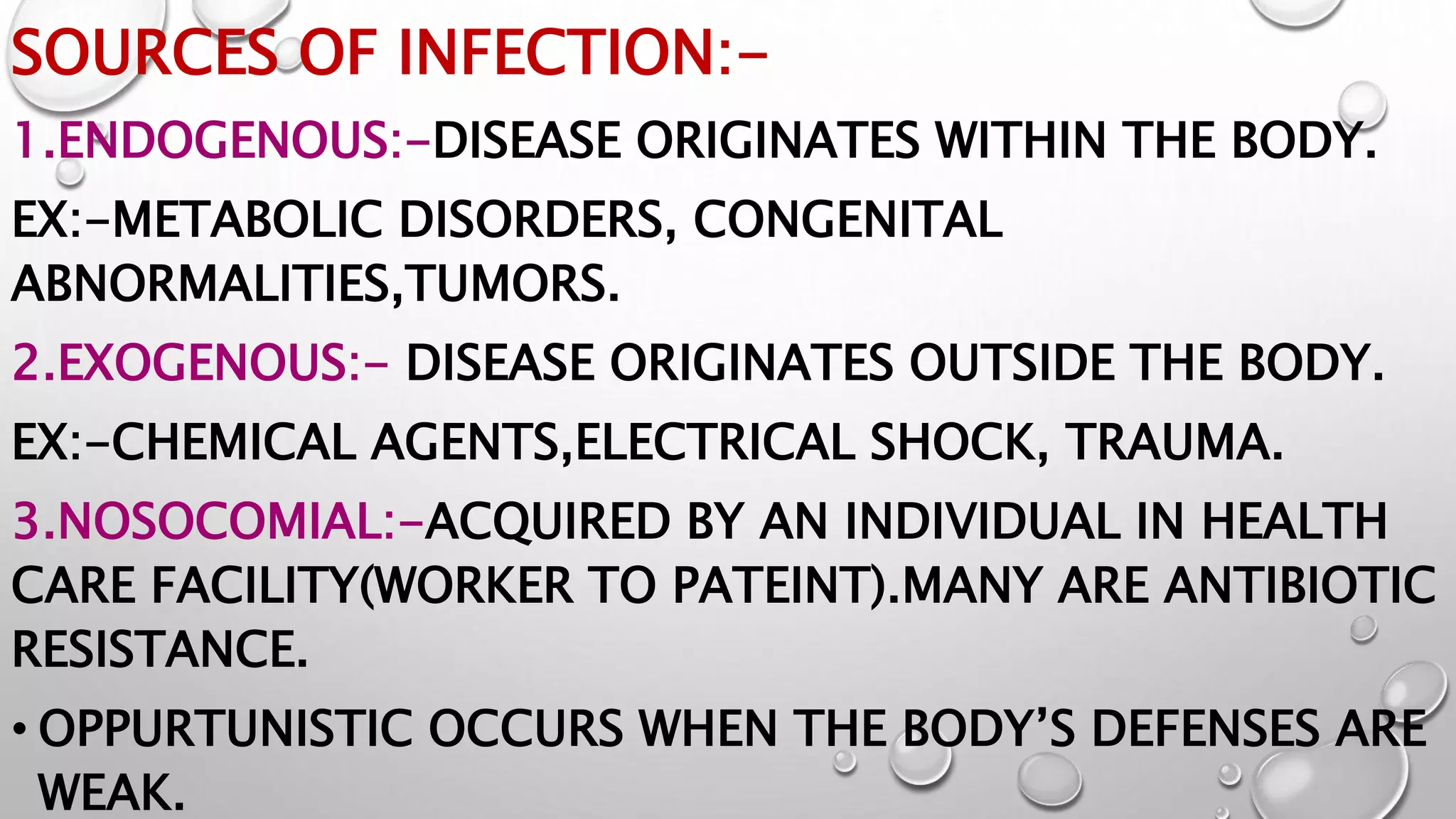 Infection & Classification of microorganisms.pptx