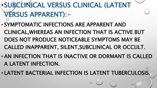 Infection & Classification of microorganisms.pptx