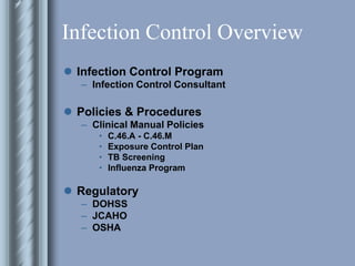 Infection control | PDF