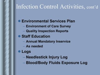 Infection control | PDF