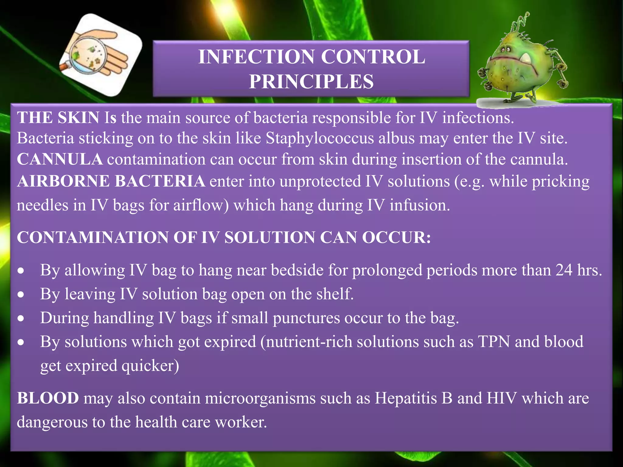INFECTION CONTROL NURSING - Agents of Nosocomial Infection - Modes of ...