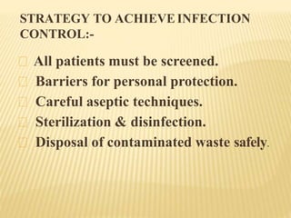 Infection Control | PPTX