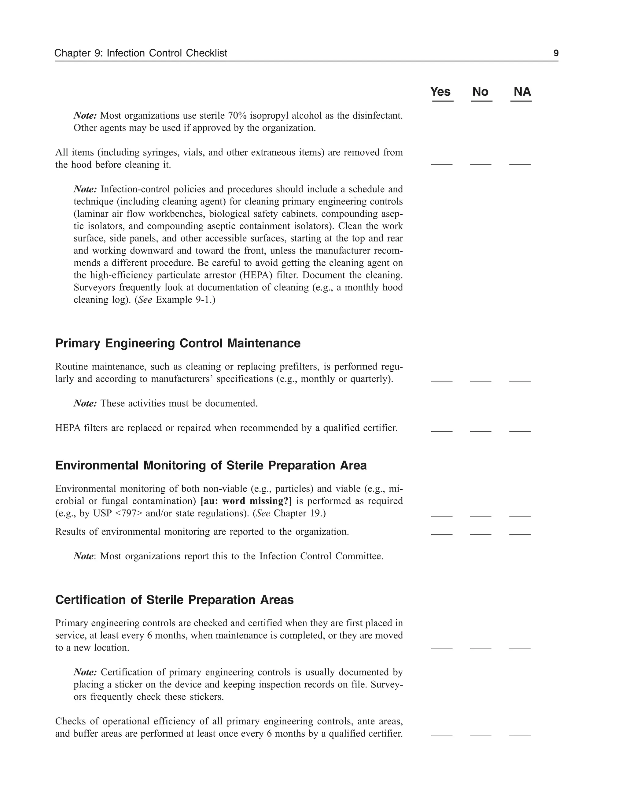 Infection control | PDF