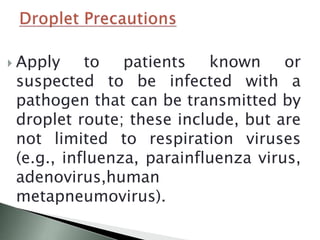 Infection control | PPTX