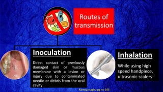 Infection control | PPTX