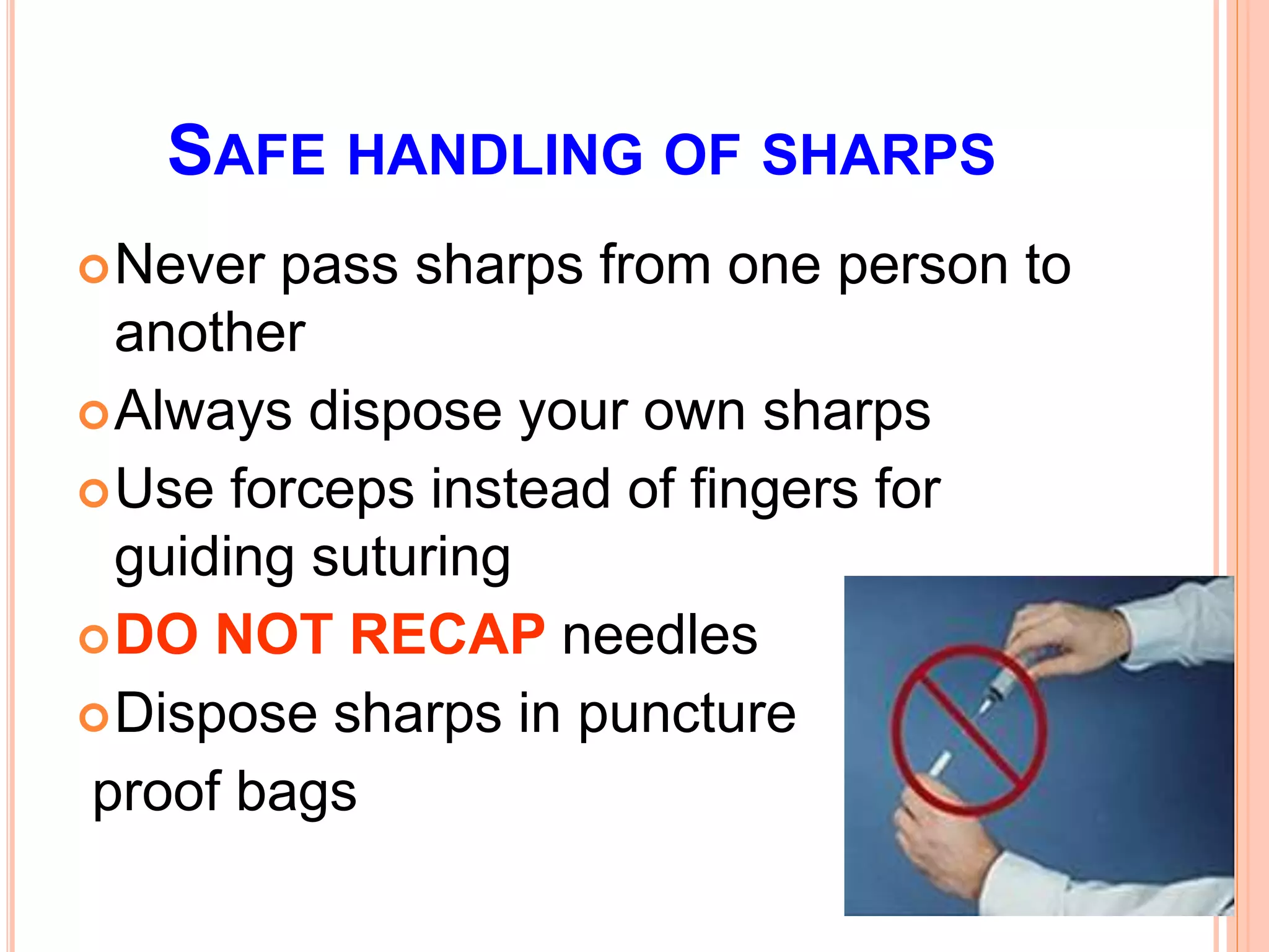 Infection control and standard safety precautions | PPT