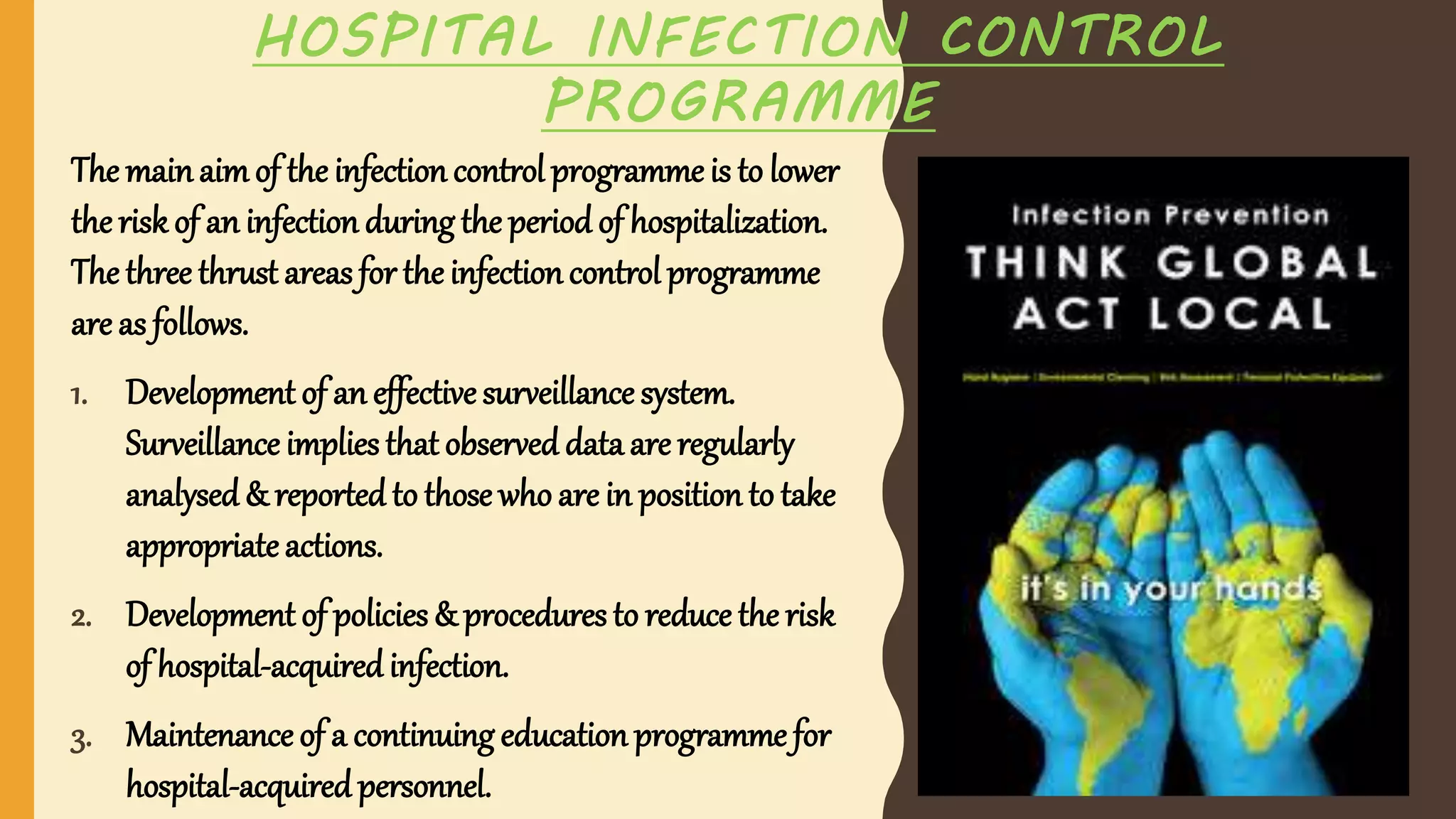 Infection control in Hospital | PPTX