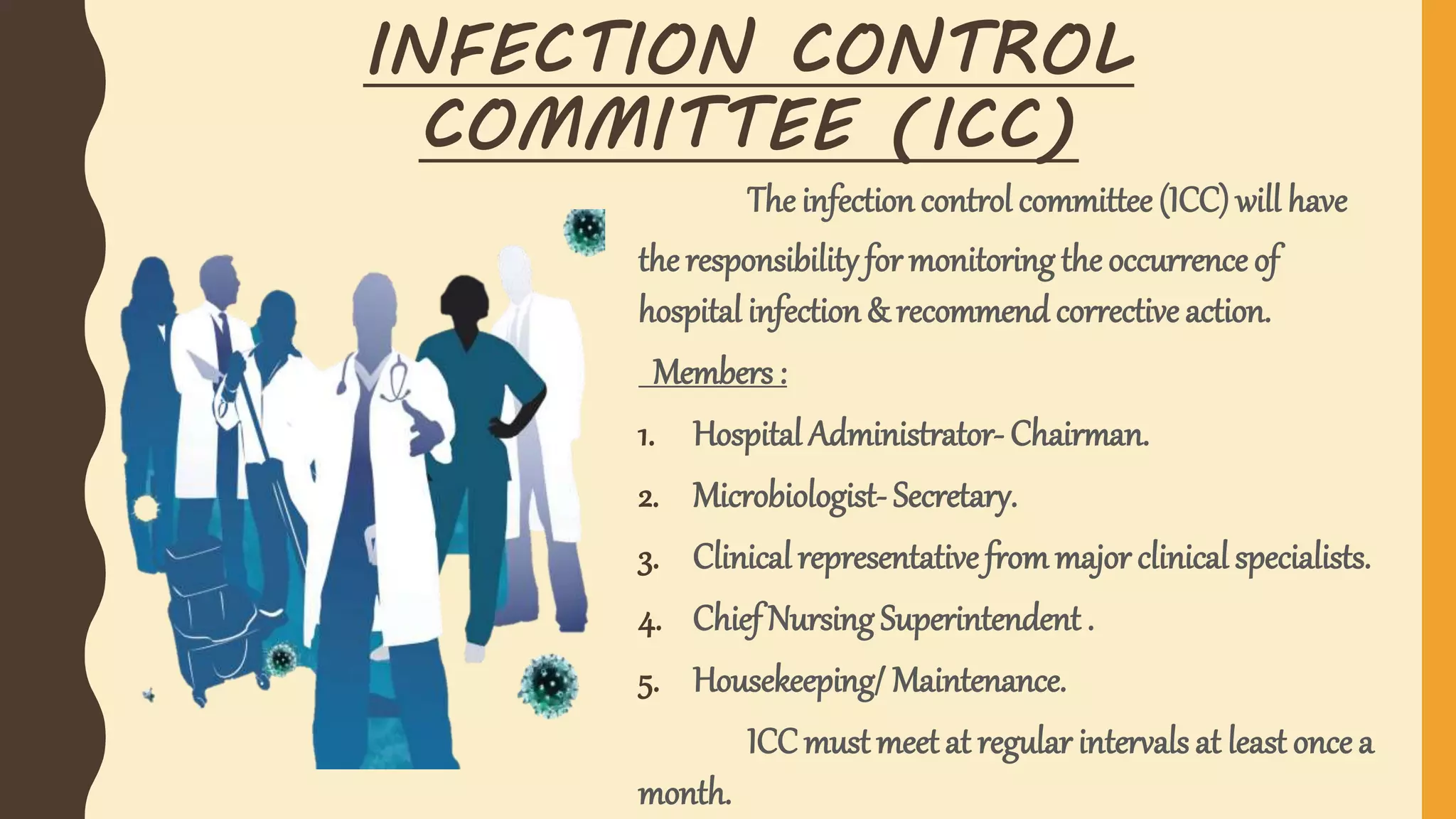 Infection control in Hospital | PPTX