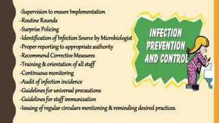 Infection control in Hospital | PPTX