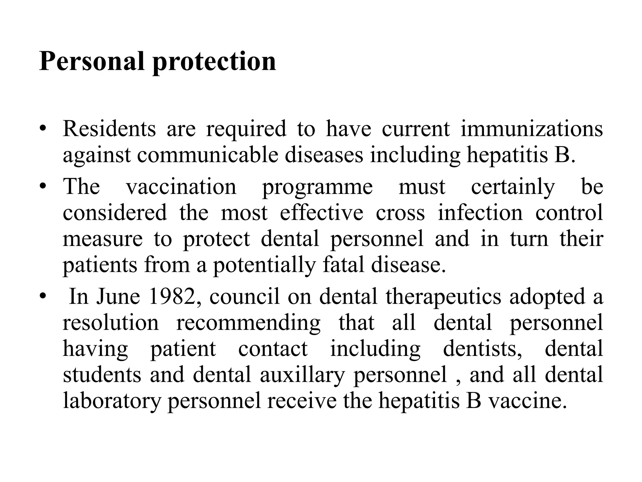 Infection control | PPT