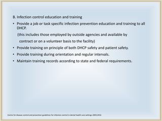 Infection control | PDF