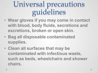 infection control.pptx | Free Download