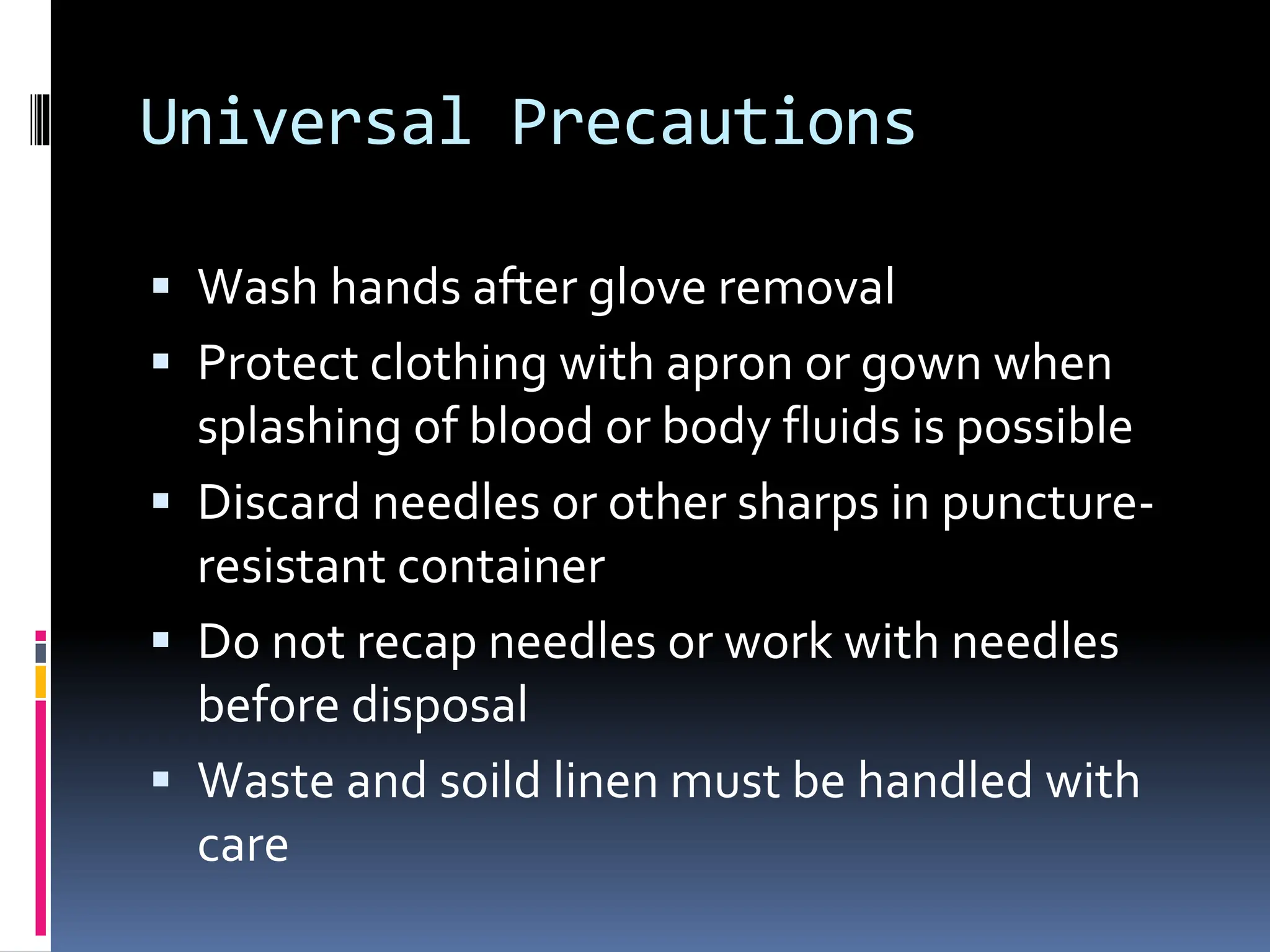 infection control.pptx --biomedical waste management | PPTX