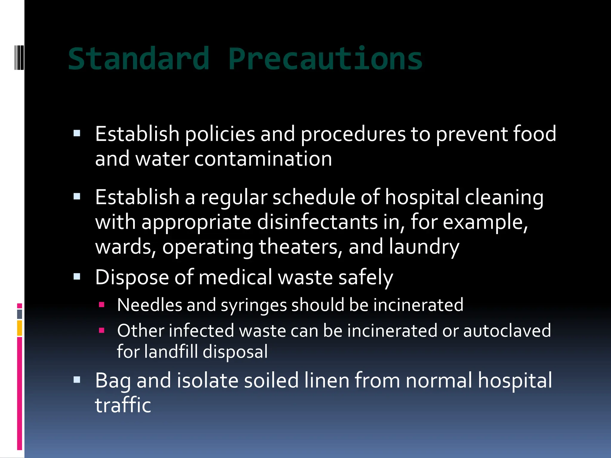 infection control.pptx --biomedical waste management | PPTX