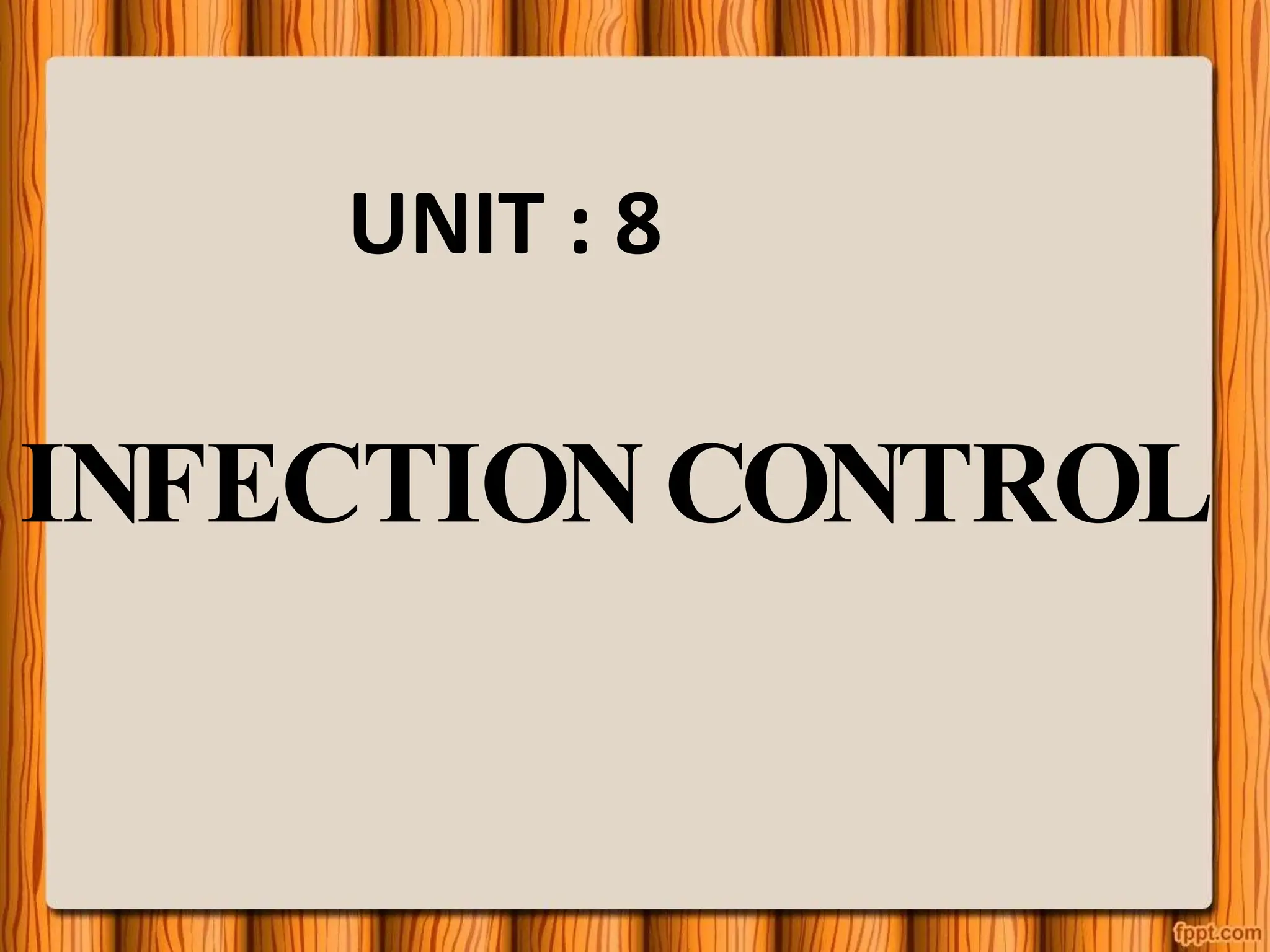 Infection Control. Bsc nursing ppt for students for nursing foundation ...