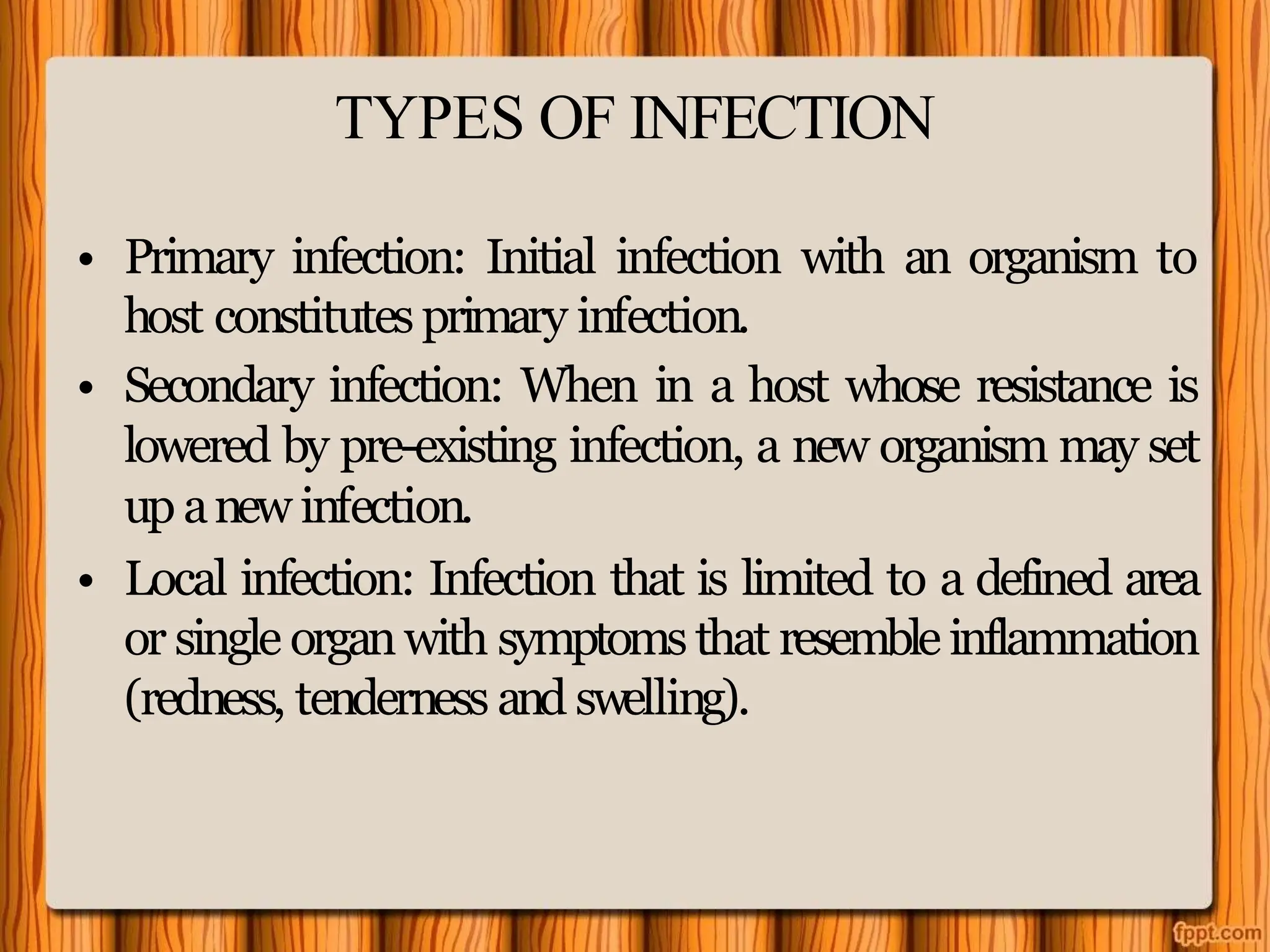 Infection Control. Bsc nursing ppt for students for nursing foundation ...