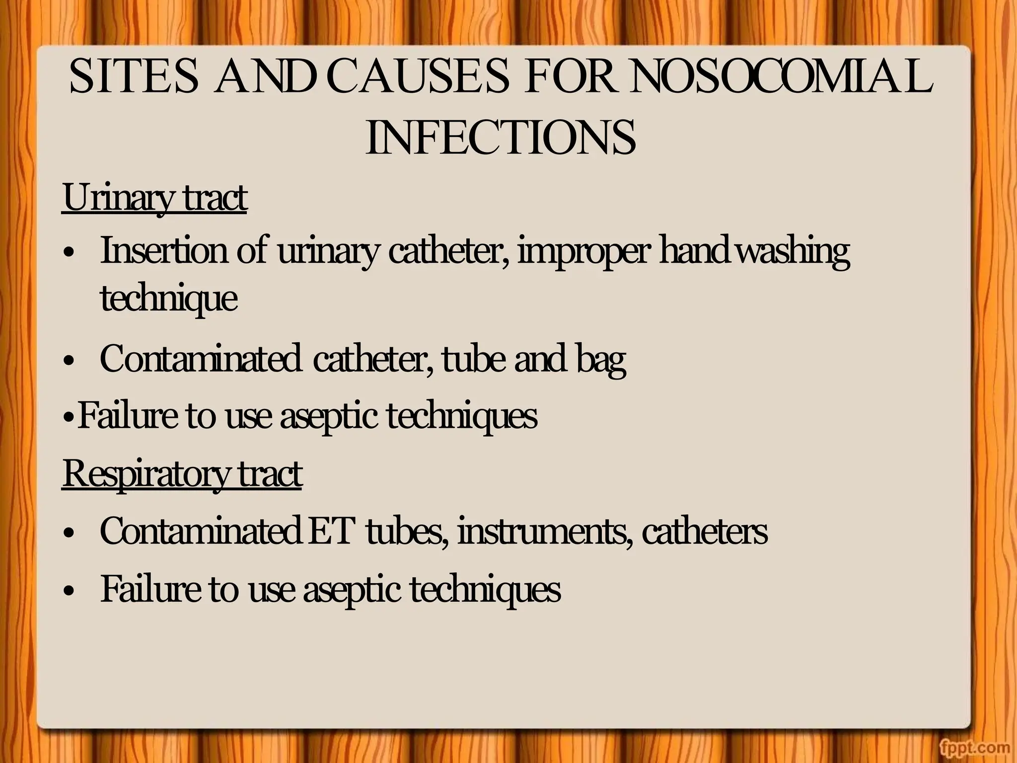 Infection Control. Bsc nursing ppt for students for nursing foundation ...