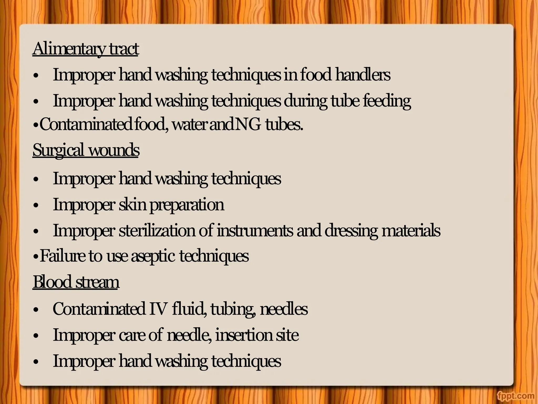 Infection Control. Bsc nursing ppt for students for nursing foundation ...