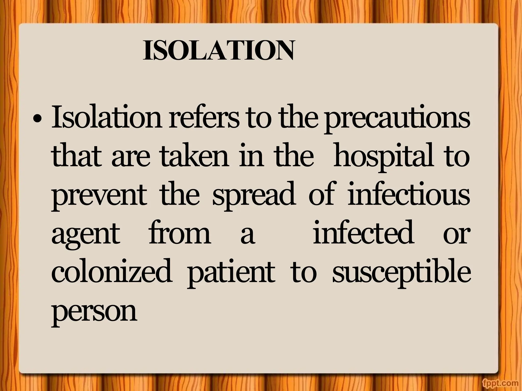 Infection Control. Bsc nursing ppt for students for nursing foundation ...