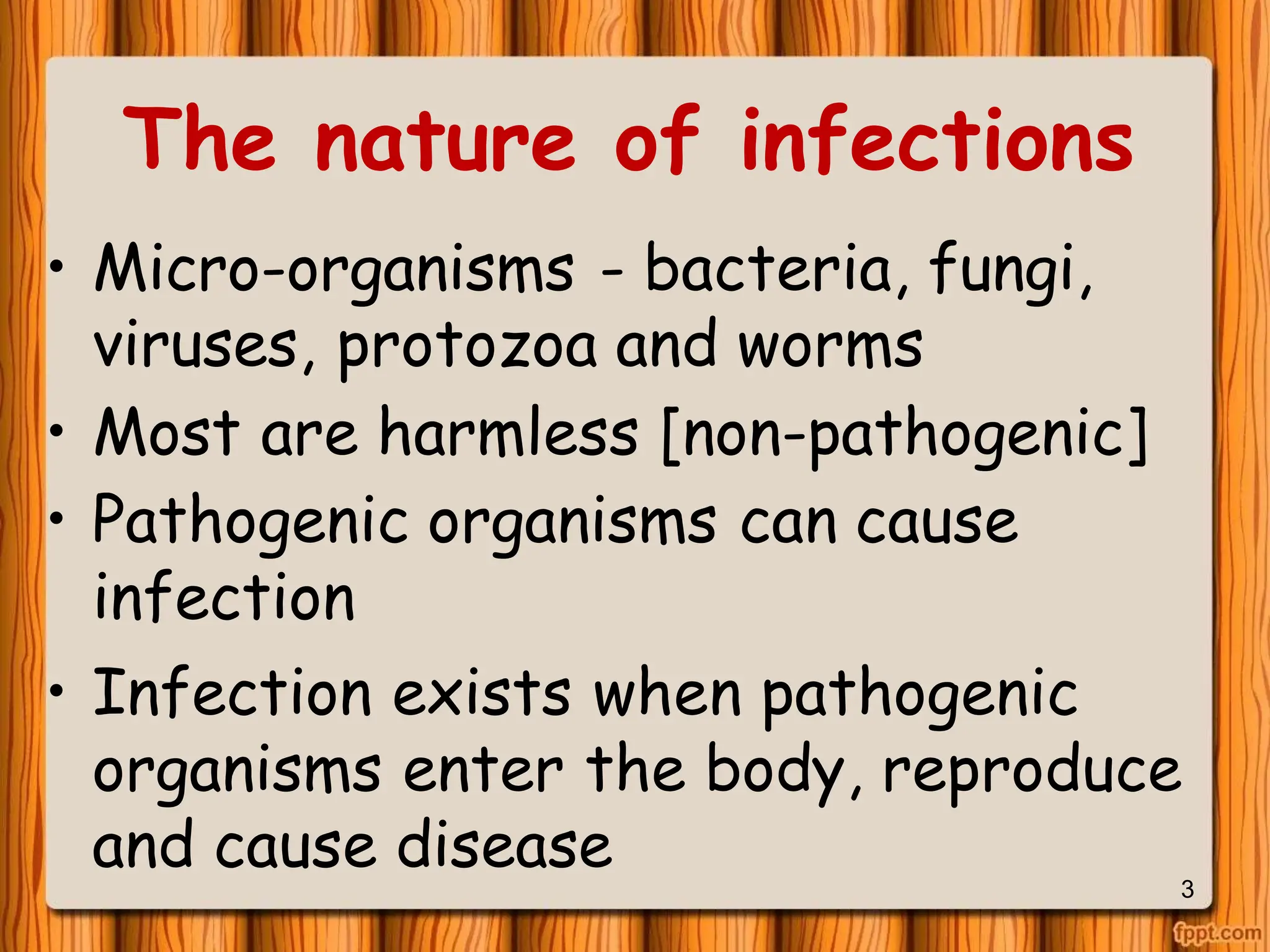 Infection Control. Bsc nursing ppt for students for nursing foundation ...