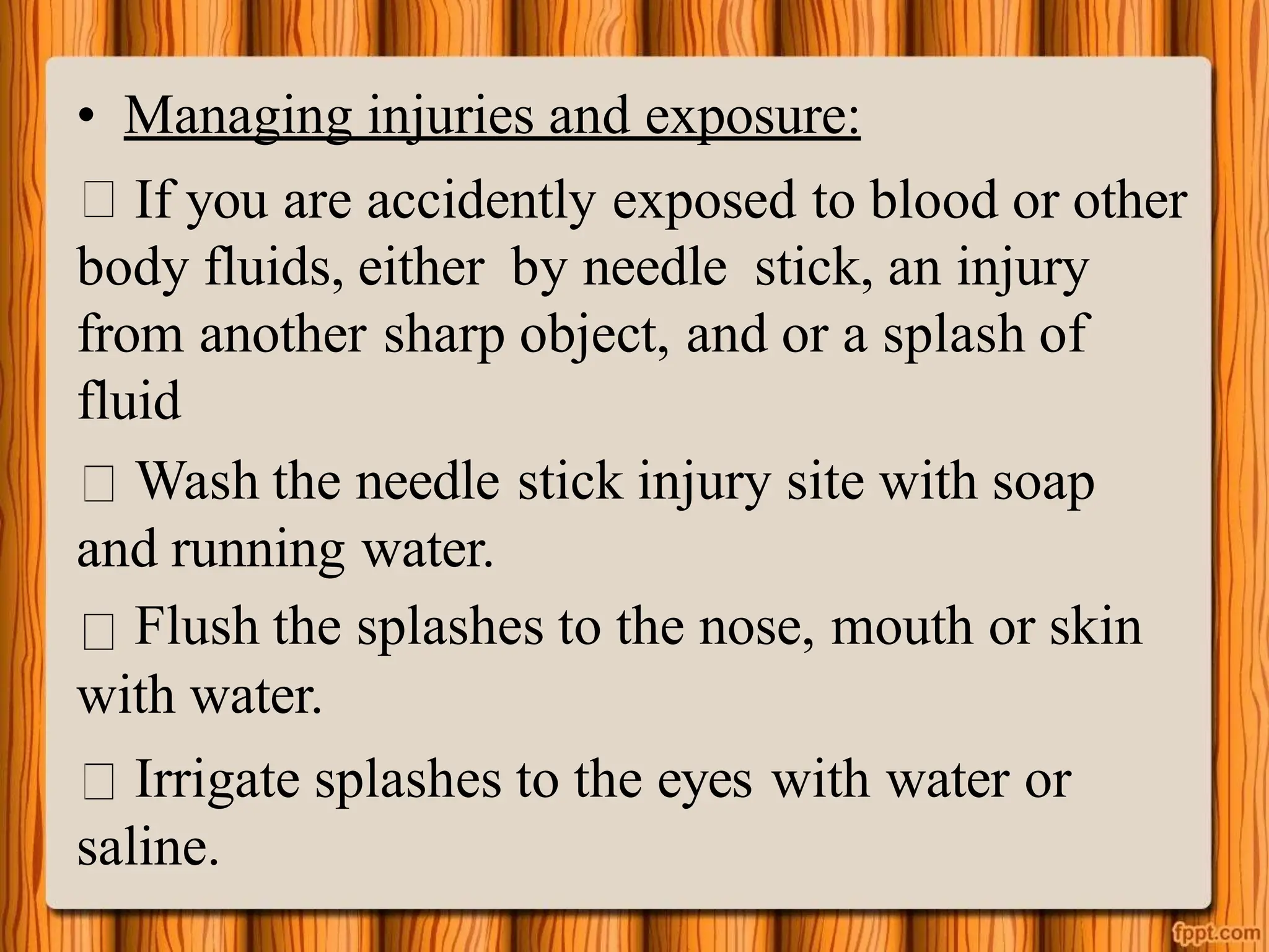Infection Control. Bsc nursing ppt for students for nursing foundation ...