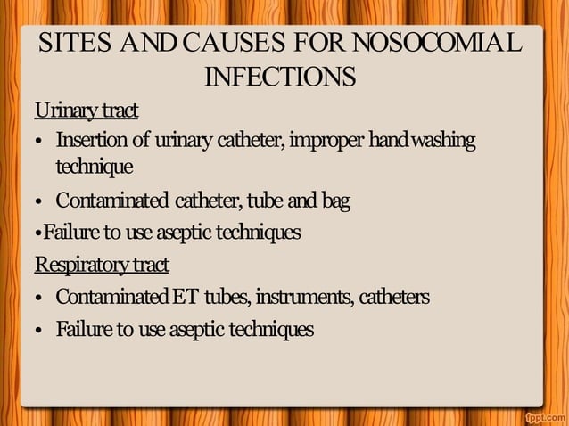 Infection Control. Bsc nursing ppt for students for nursing foundation ...