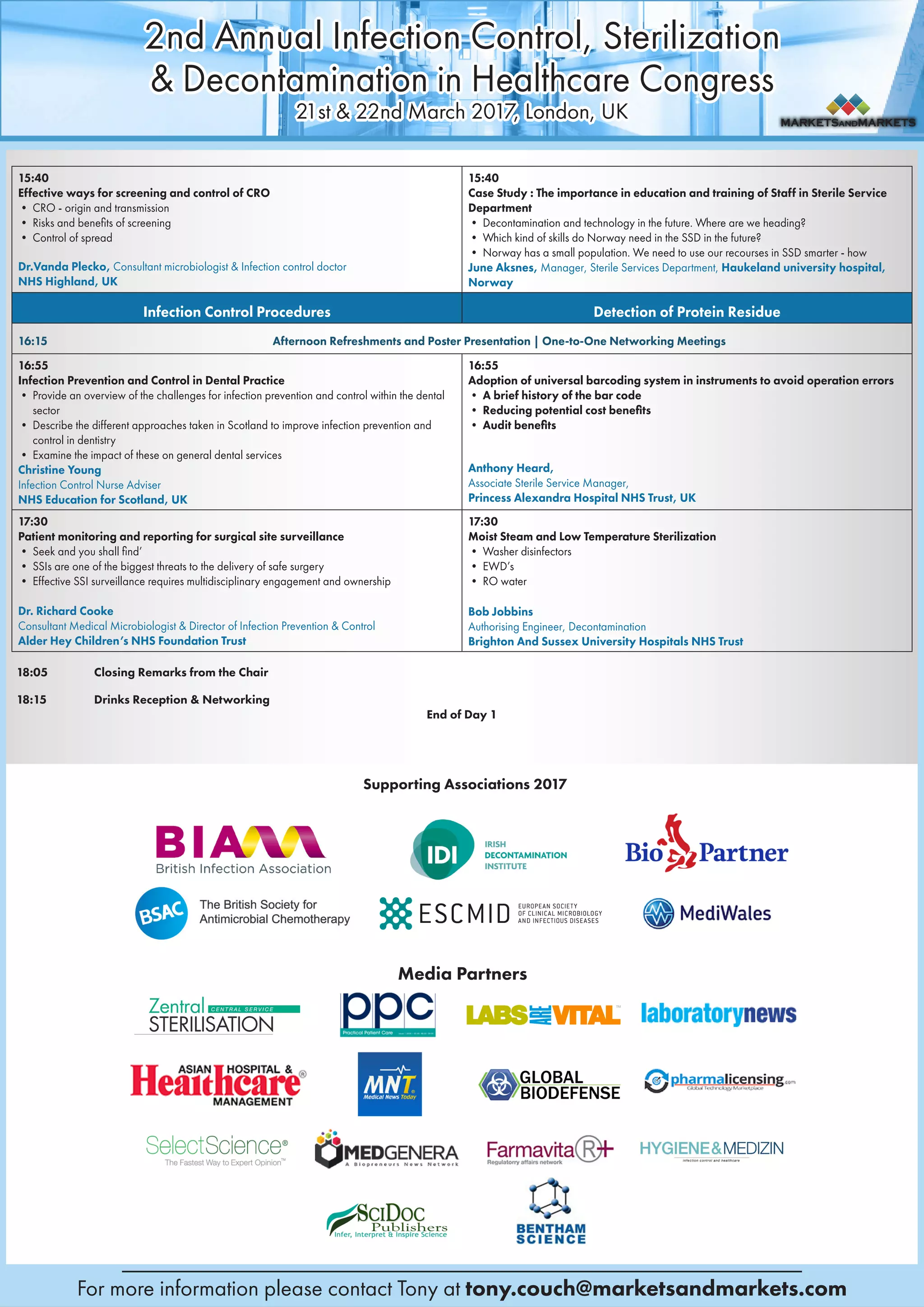 2nd Annual Infection Control, Sterilization and Decontamination in ...