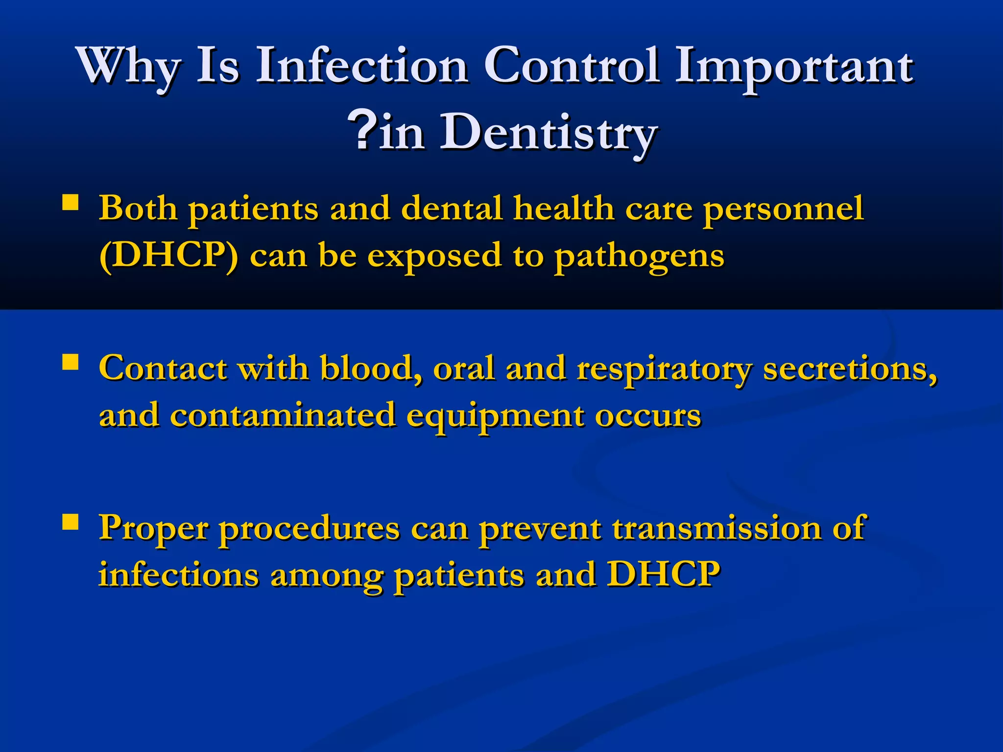 Infection control students | PPT